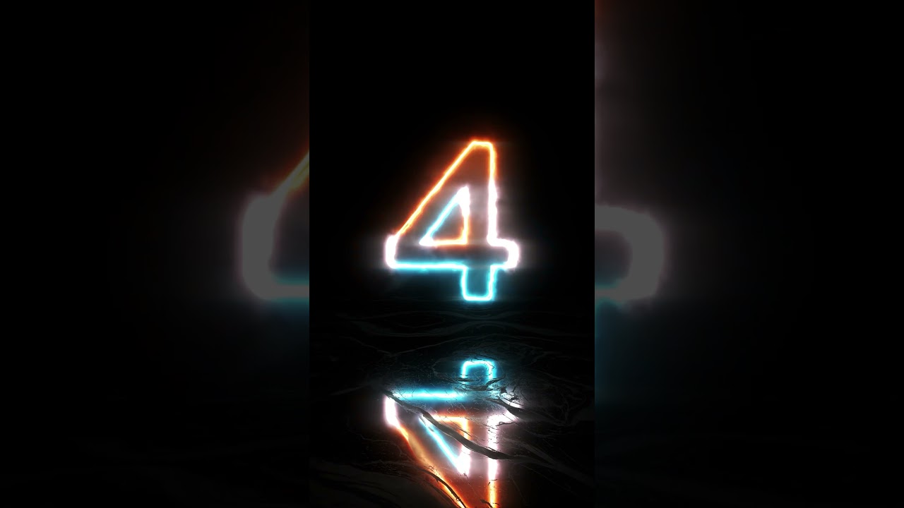 🔥❄️ Fire & Ice Countdown | 10 to 0 Timer with Dual Energy FX