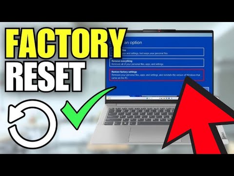 Cara Reset Pabrik Laptop Lenovo ke Pengaturan Default