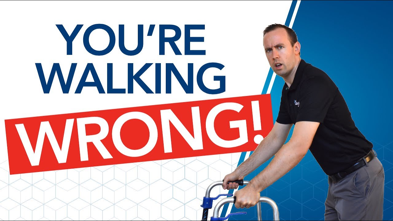 How to Walk with a Walker... the RIGHT way