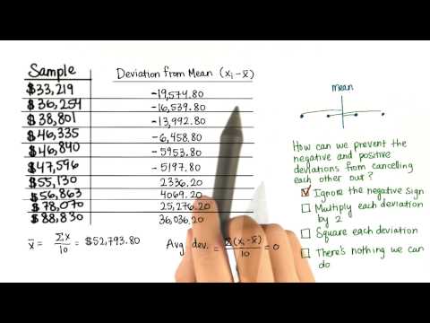 Be Happy and Get Rid of Negatives - Intro to Descriptive Statistics