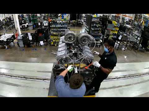 Cummins QST30 Manufacturing Timelapse