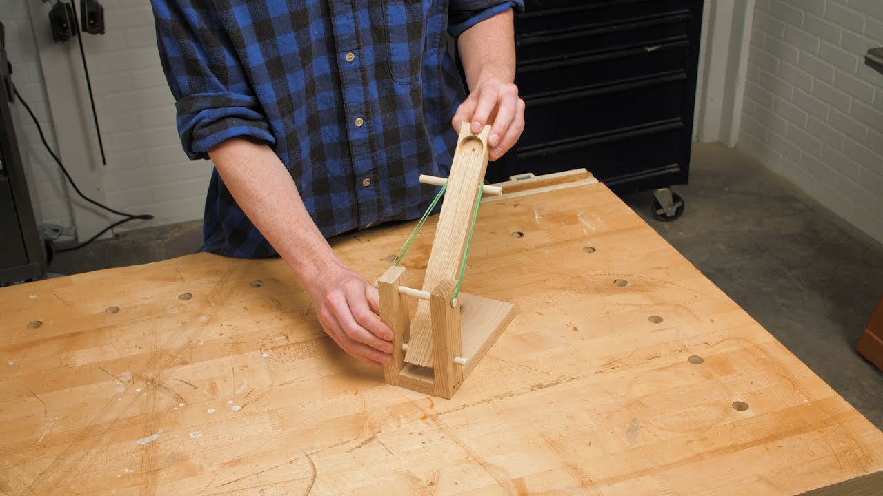 How to Build a Desktop Catapult
