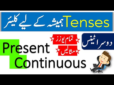 Present Continuous Tense Explained Through Urdu with Examples | Grammareer