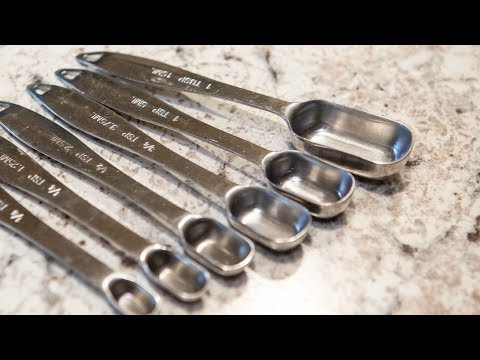 MEASURING SPOONS || KITCHEN ESSENTIALS
