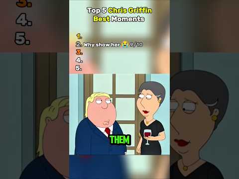 Chris Griffin's Funniest Moments Ever 😂🔥 #shorts #familyguy #chrisgriffin #comedy