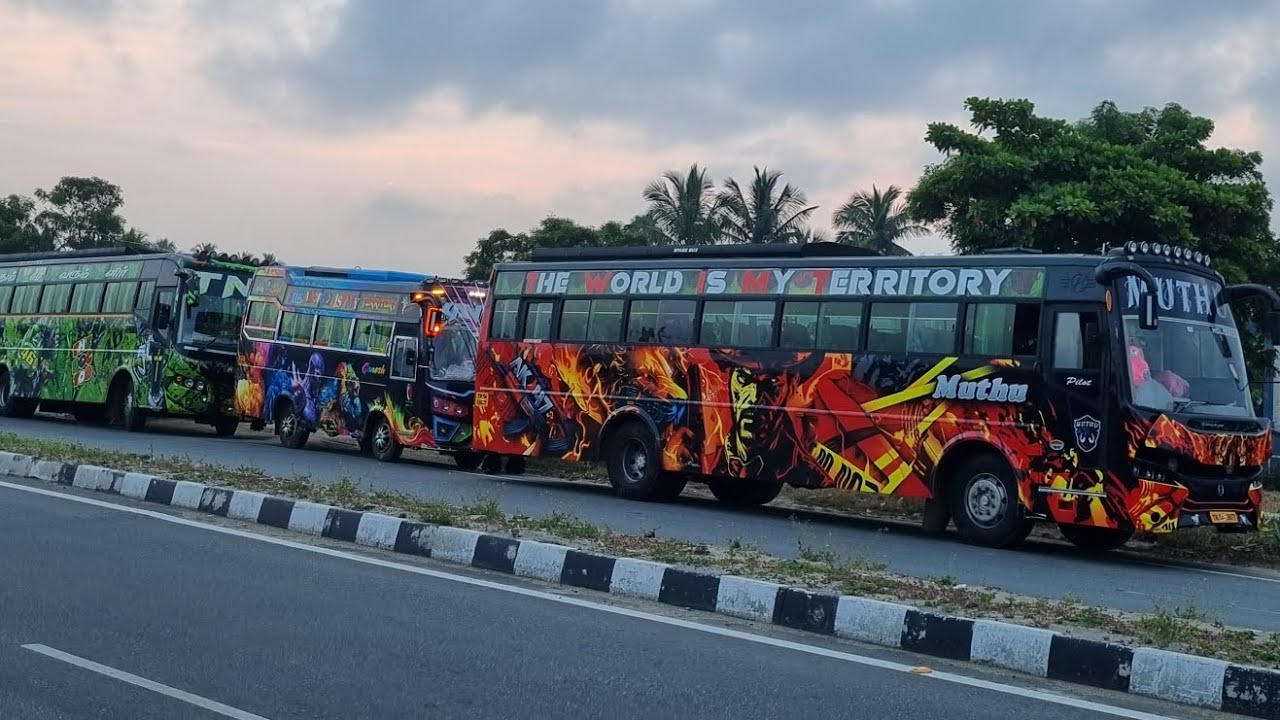 Educational Tour to Kochi - Muthu Bus - Kaviya Van - The Doctor TNC Bus - Dito Holidays