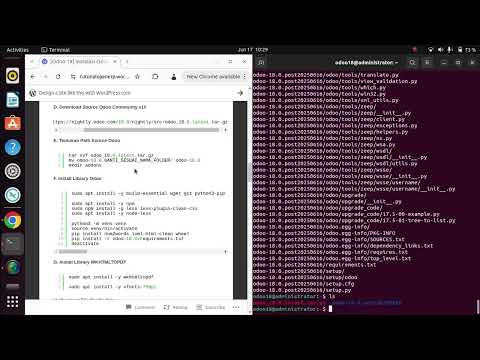 [Odoo 18] Instalasi Odoo 18 Pada Ubuntu Server 24.04 | Tutorial Odoo