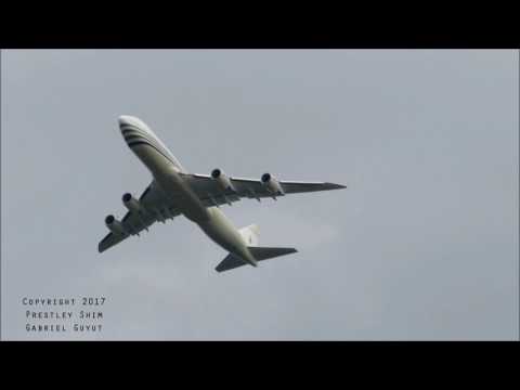 V8-BKH departure from Kuching International Airport + ATC recording