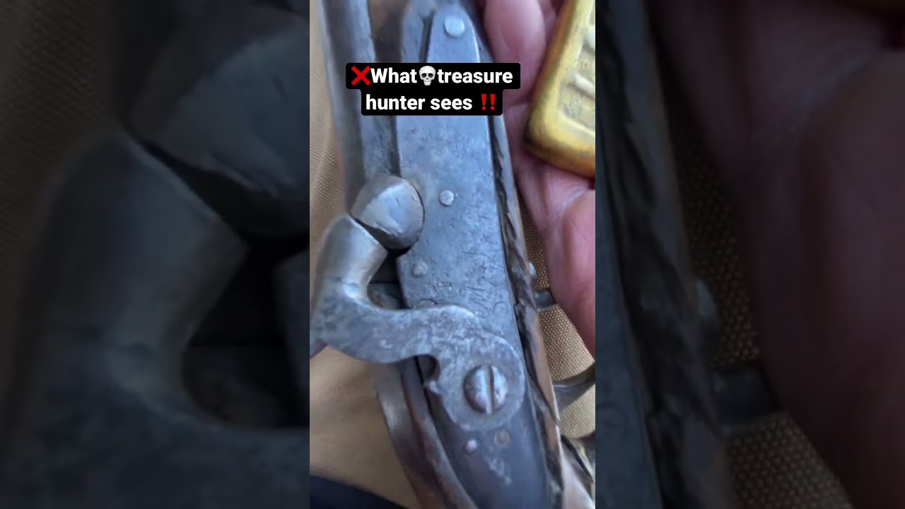 ✅gun❌GOLD‼️ real pirate 🏴‍☠️ treasure 💰