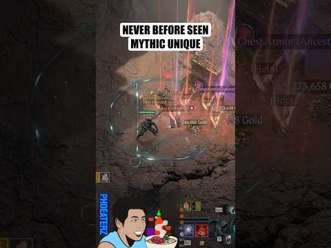 SEASON 8 NEVER BEFORE SEEN MYTHIC UNIQUE | Diablo 4 #diabloiv