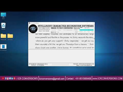 Online Image to Text Converter Software | Data Entry Image to Text Converter software