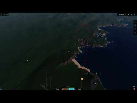 Simple Rockets 2: Flight View Trajectory Line. Vizzy only, No mods.