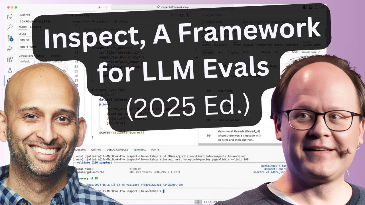 Inspect - A LLM Eval Framework Used by Anthropic, DeepMind, Grok and More.