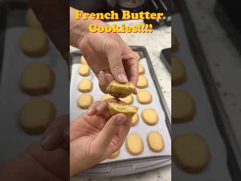 French Butter Cookies #SabléCookies #FrenchCookies #ButterCookies
