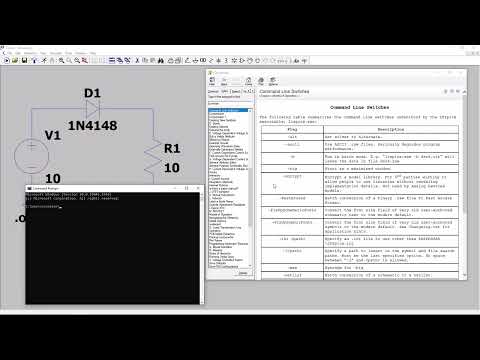 LTspice Command Line Switches: Como simular via linha de comando