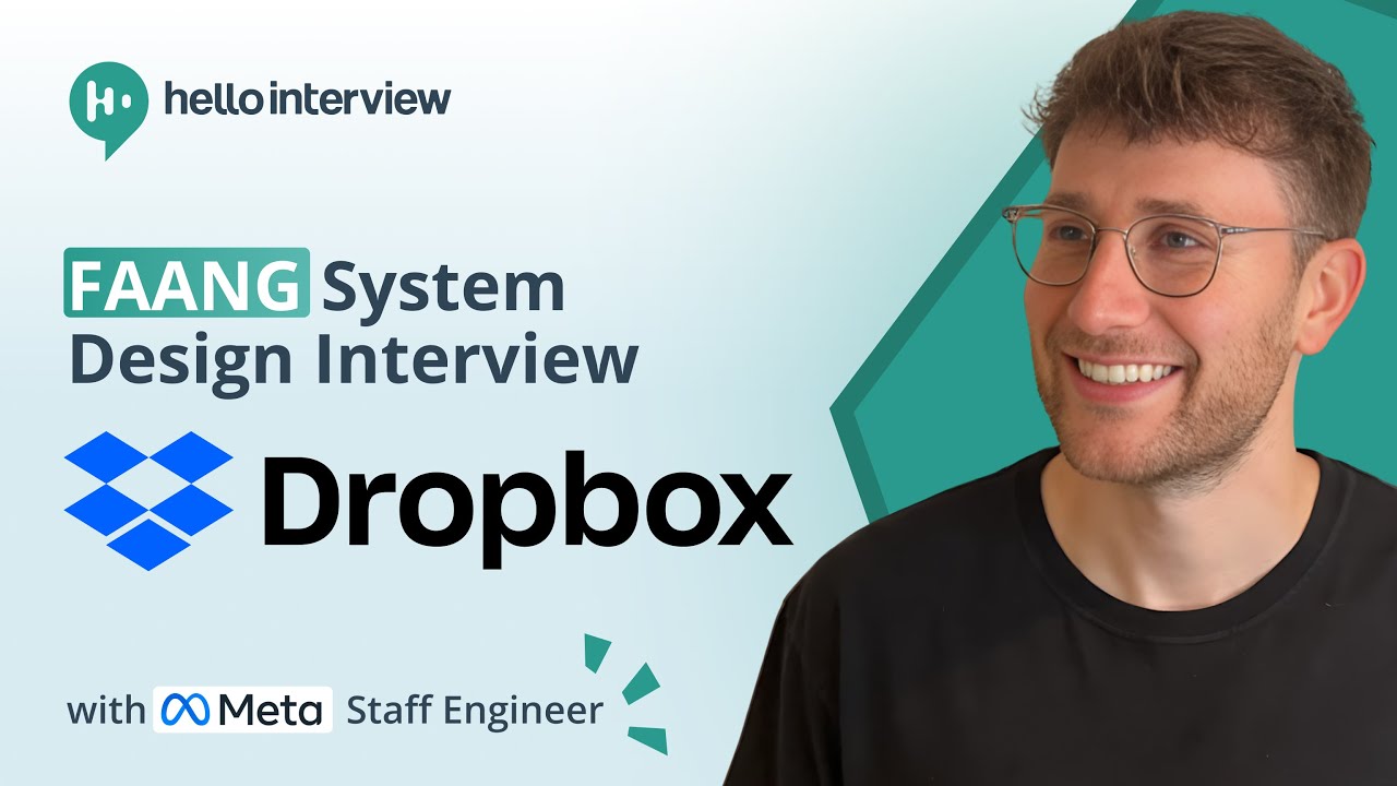 Design Dropbox or Google Drive w/ a Ex-Meta Staff Engineer System Design Interview