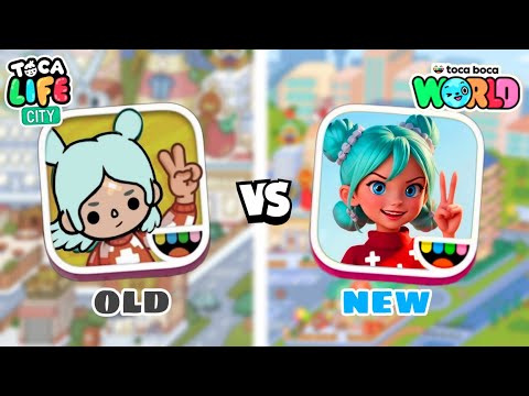 NEW vs OLD β€ 2025 VS 2010 β€ Toca Boca World π