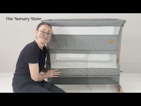 Puggle 4-in-1 Dreamy Sleeper Bedside Crib, Playpen, Toddler Bed & Sofa ...