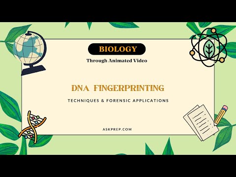 DNA Fingerprinting Explained | Techniques & Forensic Uses | NEET 2025 + Class 12 Biology