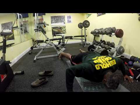 Half way to my goal of 365 consecutive days of 50 or more push ups per day