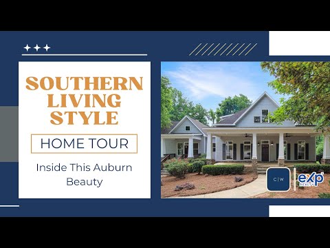 🌿 Southern Living-Inspired Retreat | 1412 Joanna Ct, Auburn AL | 4 Bed, 3.5 Bath on 1.12 Acres