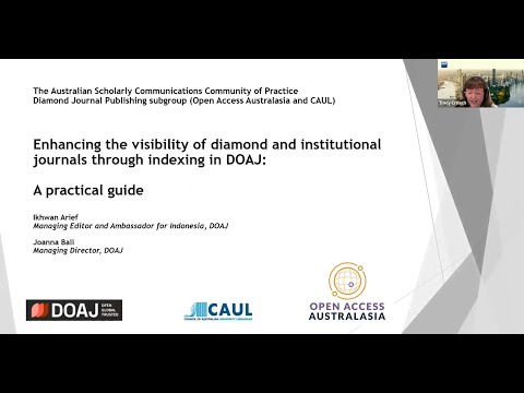 indexing in the Directory Open Access Journals: A practical guide