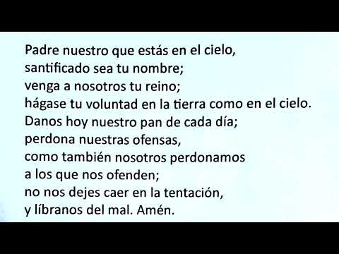 Our Father in Spanish