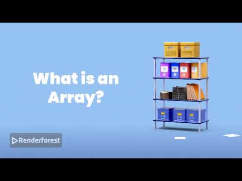 Arrays and its types.