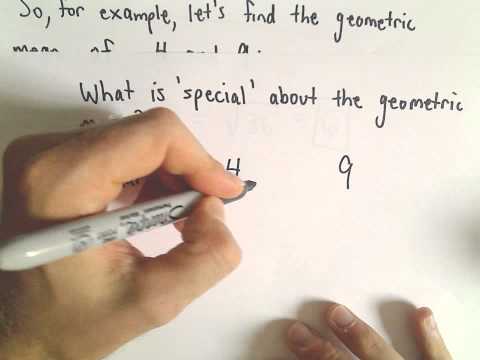 The Geometric Mean
