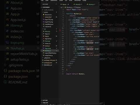 React Router and Bootstrap 5: A Practical Example #reactjs #reactrouter #reactjstutorial