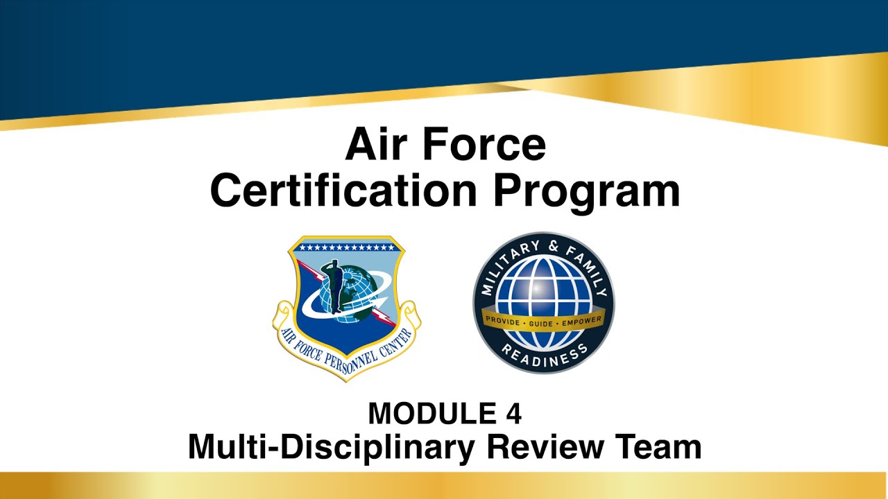 M&FRC Certification Module 4