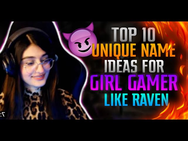 Best BGMI names for girls (May 2025)