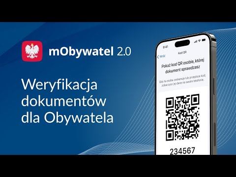 Weryfikacja dokumentów w aplikacji mObywatel [Audiodeskrypcja]