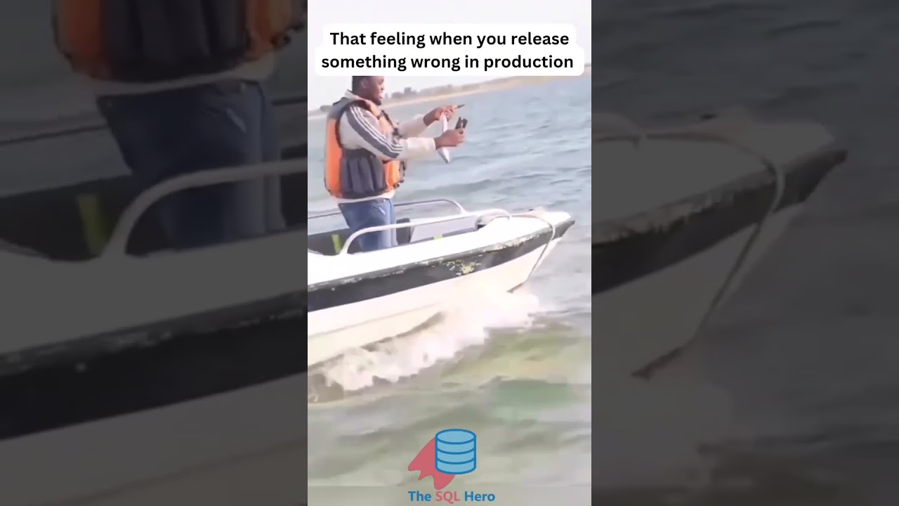 Have you ever done this? #data #release #funny #production #sql #developer #dataengineering