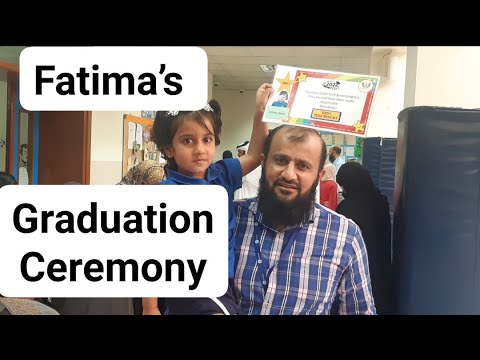 GRADUATION CEREMONY OF FATIMA ZAHRA AT GULF ENGLISH SCHOOL / QATAR / DOHA