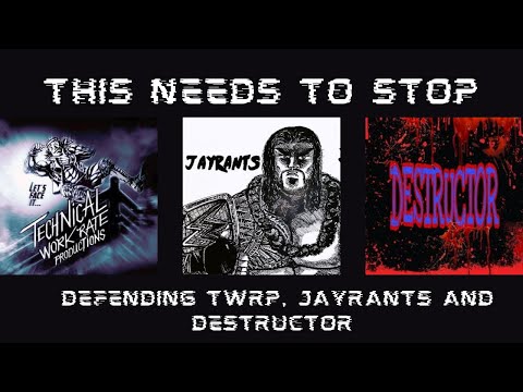 Defending Technical Work Rate Productions, Jayrants and Destructor