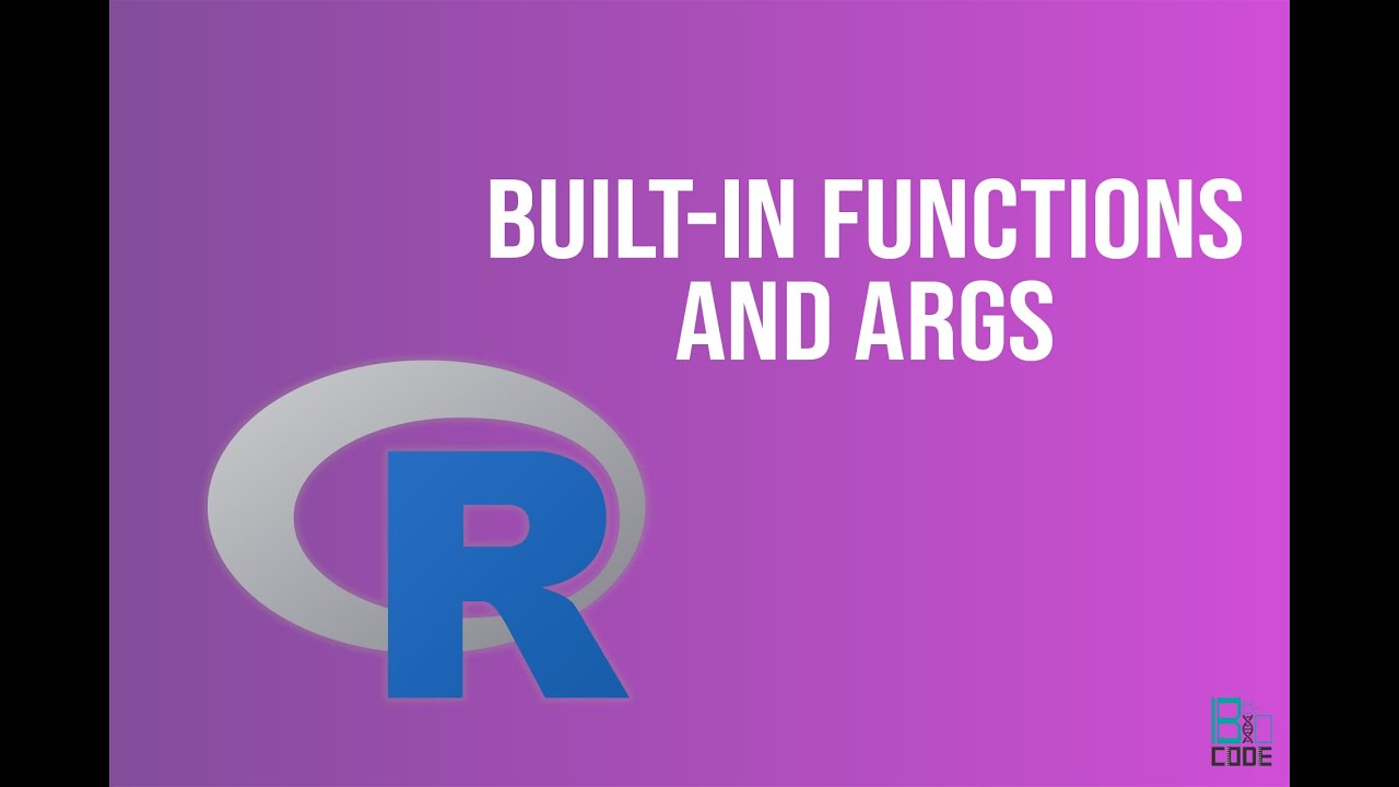Bioinformatics: Built-in function and ARGS | Python | BioCode Ltd
