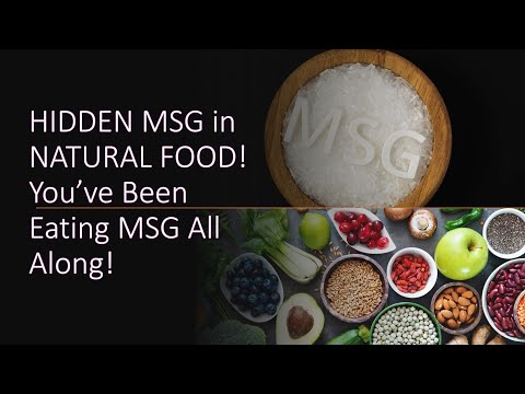 All these foods surprisingly have similar content as MSG!