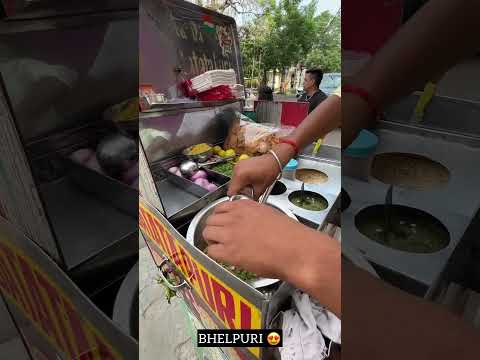 BHELPURI 😍 | Indian street food #shorts