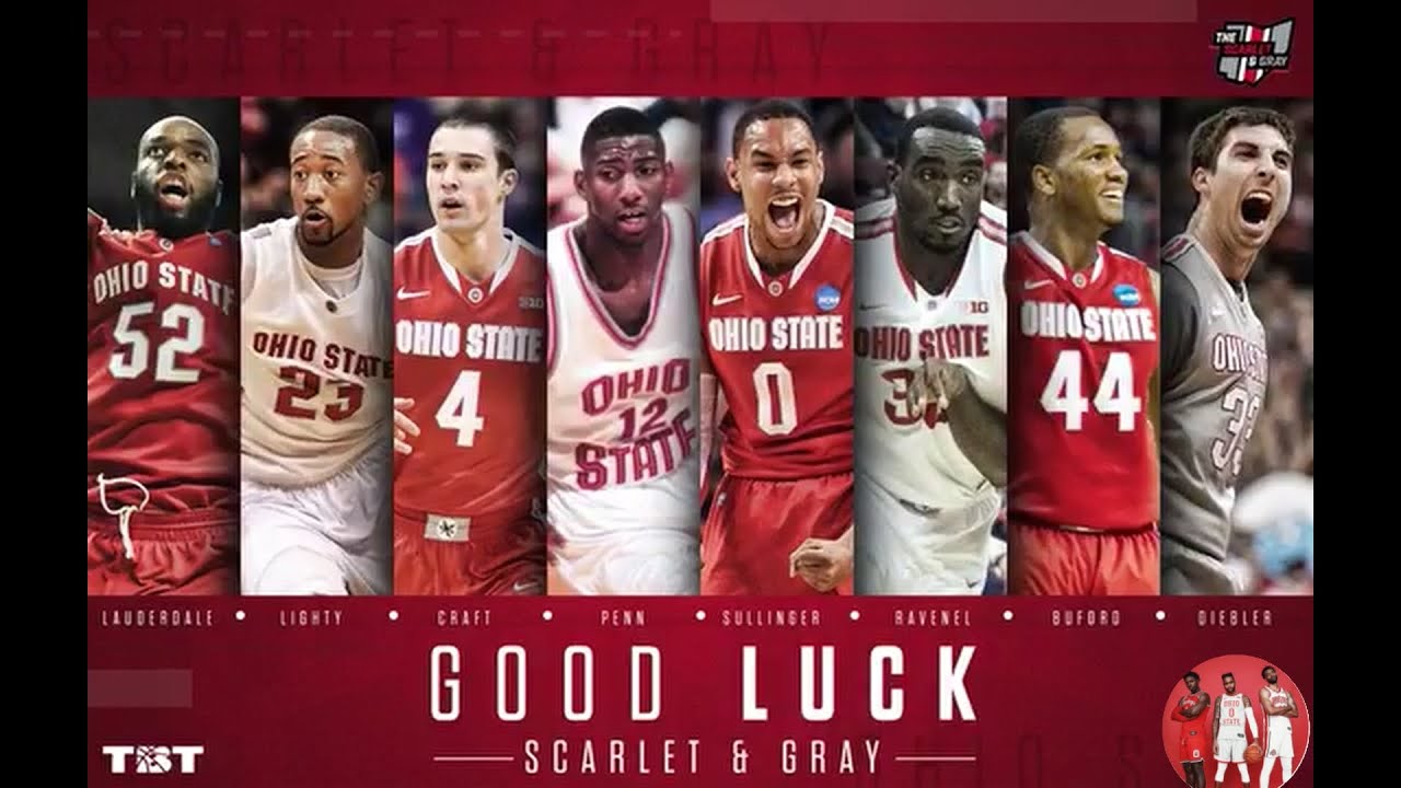 🏀TBT 2017 (Midwest Regional Preview) Scarlet & Gray (Ohio State Alumni Team) #Buckeyes #tbt #hoops