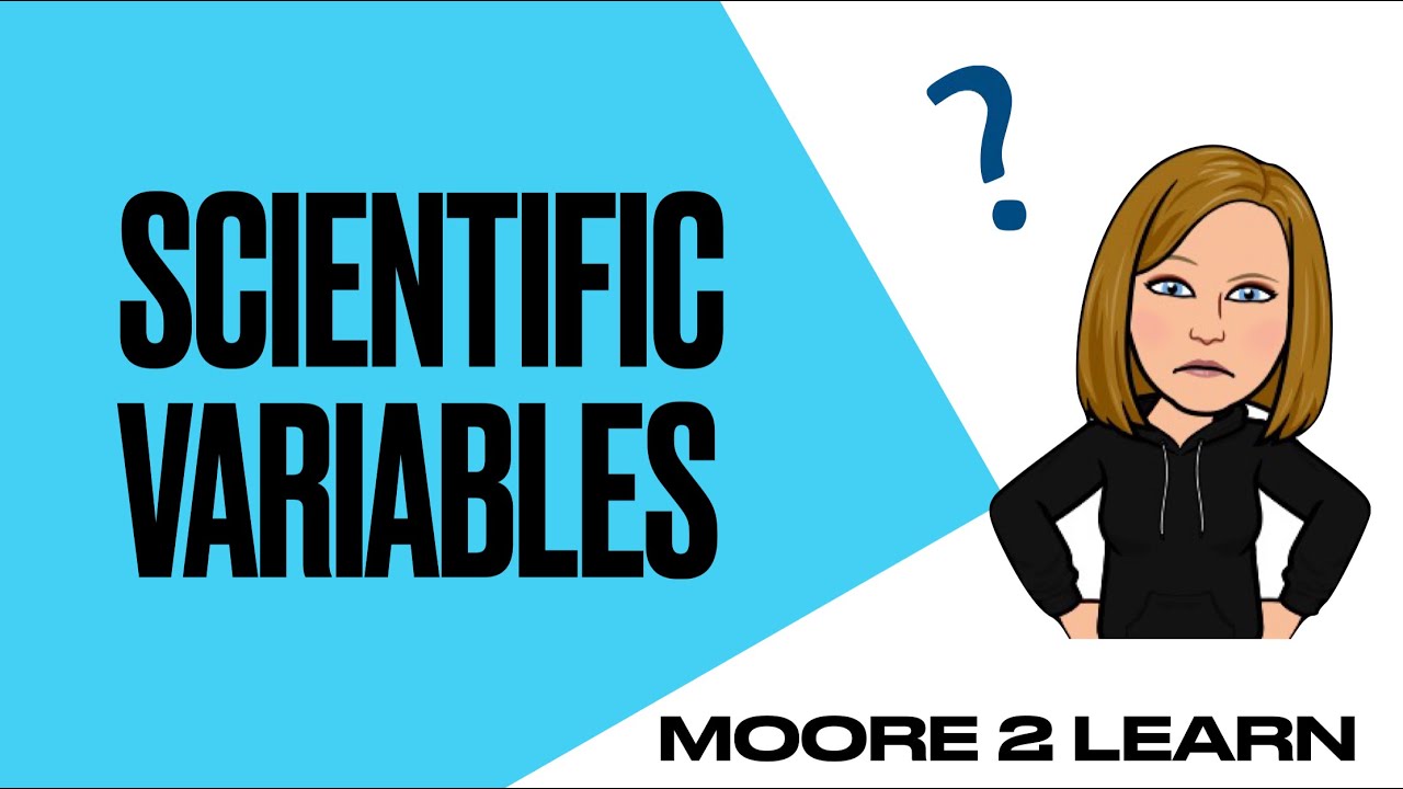 Identifying VARIABLES in science investigations- Scientific skill development lesson WITH WORKSHEET