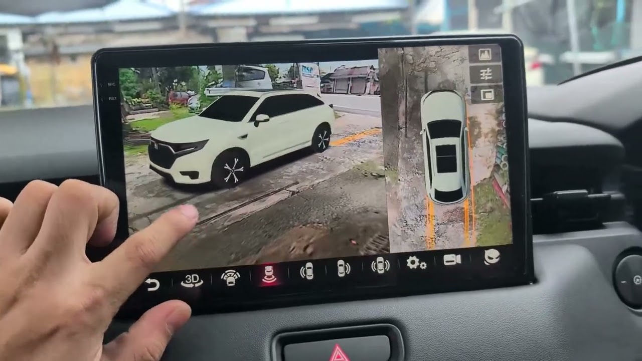 DUDUAUTO 360 3D Camera Sony 307 Chip High definition night vision