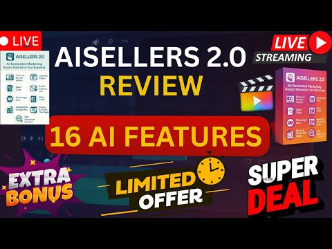 AiSellers 2.0 Review |🎯 Ai Sellers 2.0 Review 🎁[ 16 In 1 Marketing Apps ]