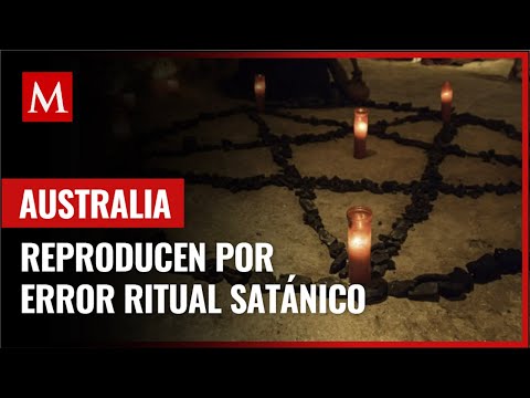 Reproducen por error ritual satánico durante noticiario de Australia ...