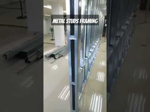 Metal studs framing #drywalll #framing