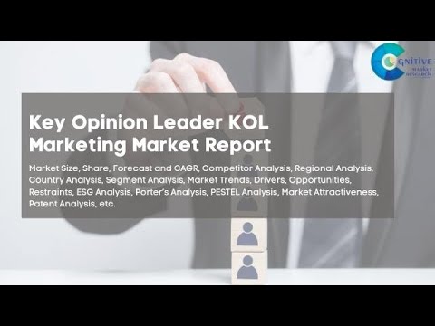 Key Opinion Leader KOL Marketing Market Report 2024 | Forecast, Market Size & Growth