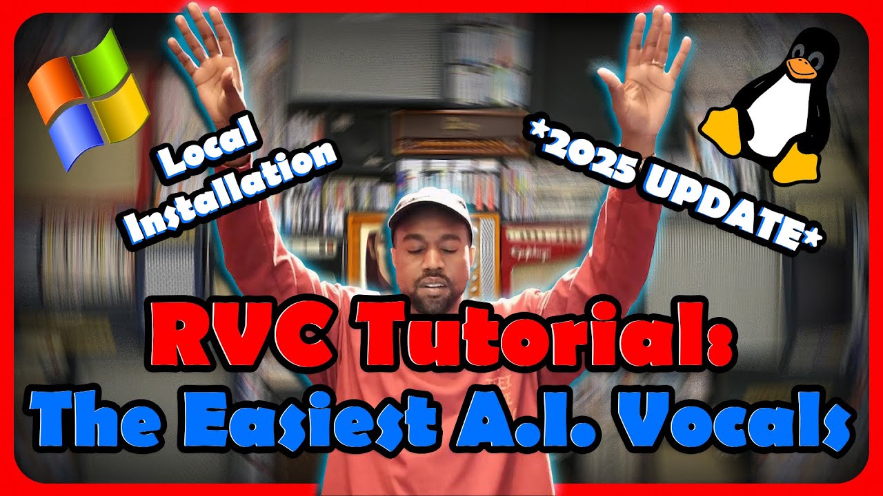 RVC Tutorial *2025*: The Easiest Vocal A.I. *UPDATE* (Windows/Linux)