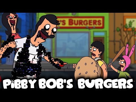 NEW Friday Night Funkin' Pibby Bob's Burgers Darkness | Come Learn With Pibby x FNF Glitch Takeover
