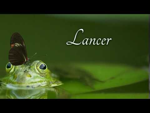 How to pronounce lancer in French