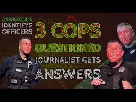 Journalist Questions 3 Officers and Gets Answers #ai #newapp #1stamendment thePermanentRecord 3.4